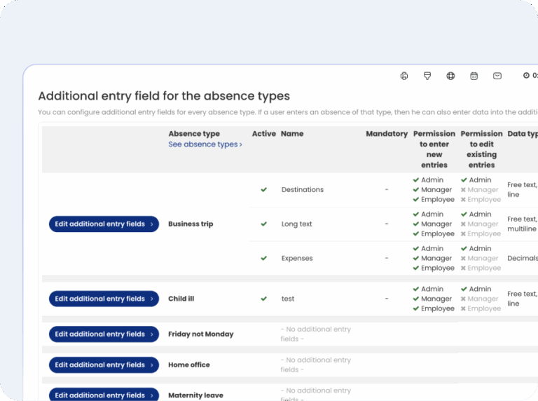 Timebutler Settings: Customize Your Online Time Tracker